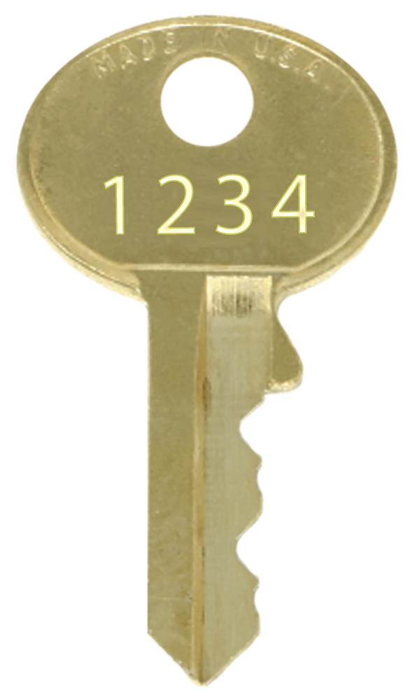 Master Lock 0001-4000 Padlock Replacement Key – FastShipKeys.com